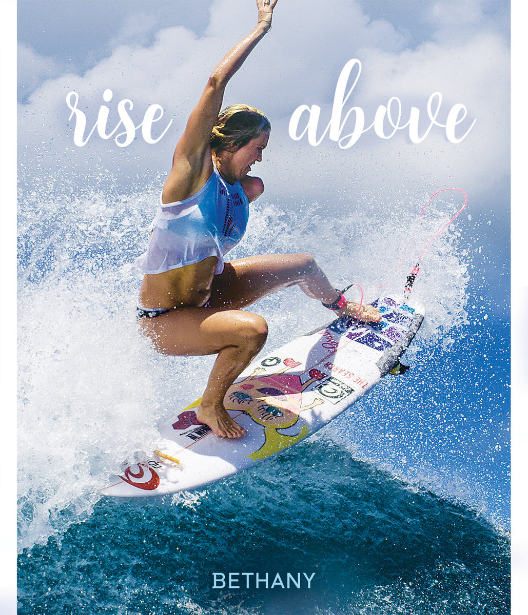 18"x24" Poster: Rise Above – BethanyHamilton